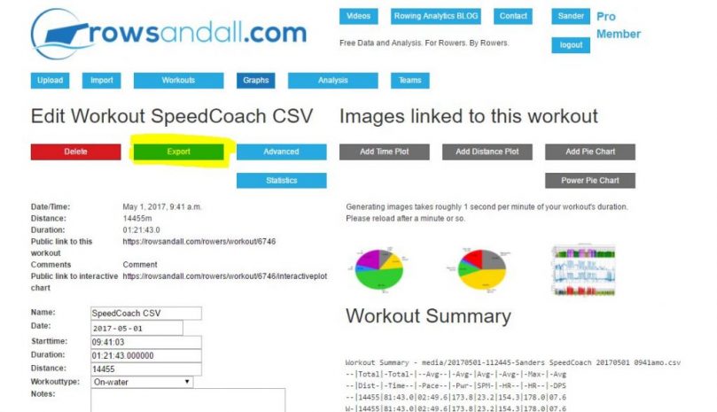 Embedding Rowing Metrics in a Video – Rowing Analytics