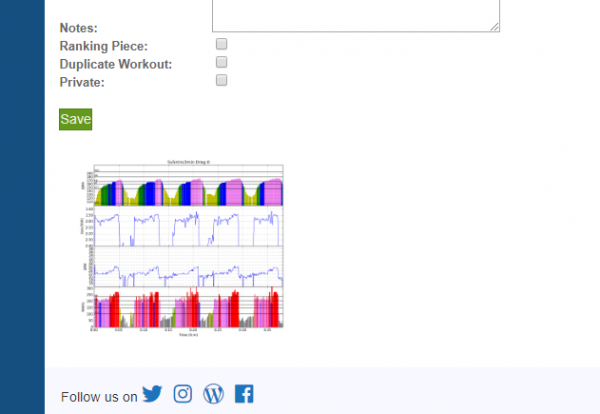 How to create those colored charts – Rowing Analytics
